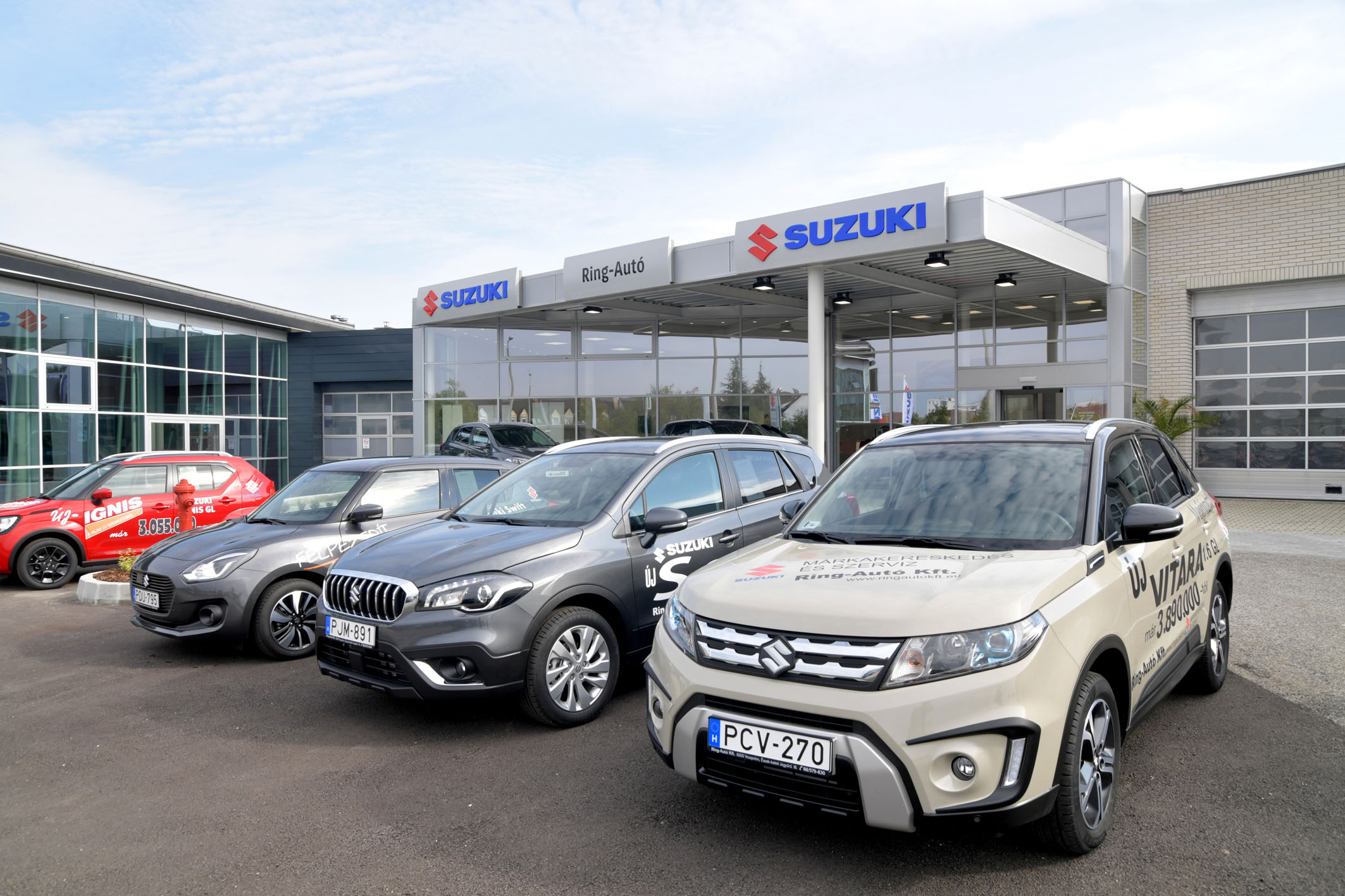 Veszprémben nyílt meg a legújabb Suzuki-szalon - JÁRMŰIPAR.HU
